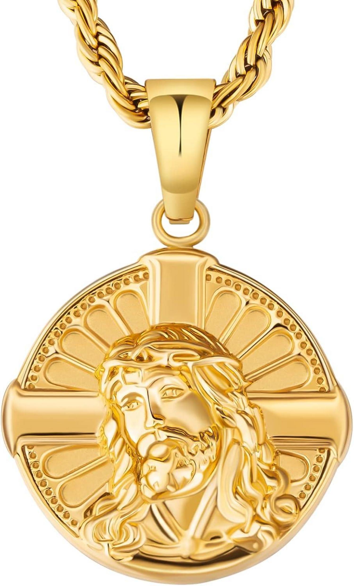 Gold Kette Mit Munze